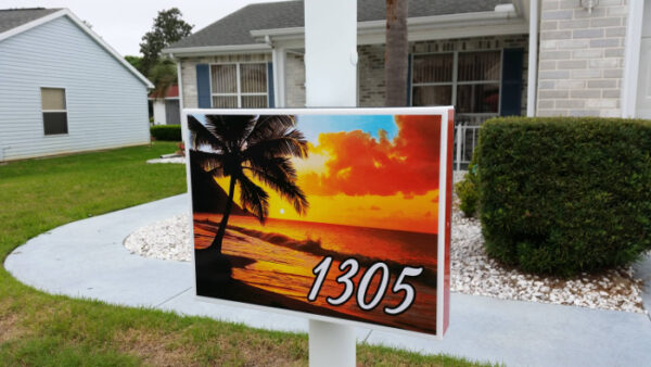 Acrylic Lighted Lamp Post Signs – Bob Martin Signs